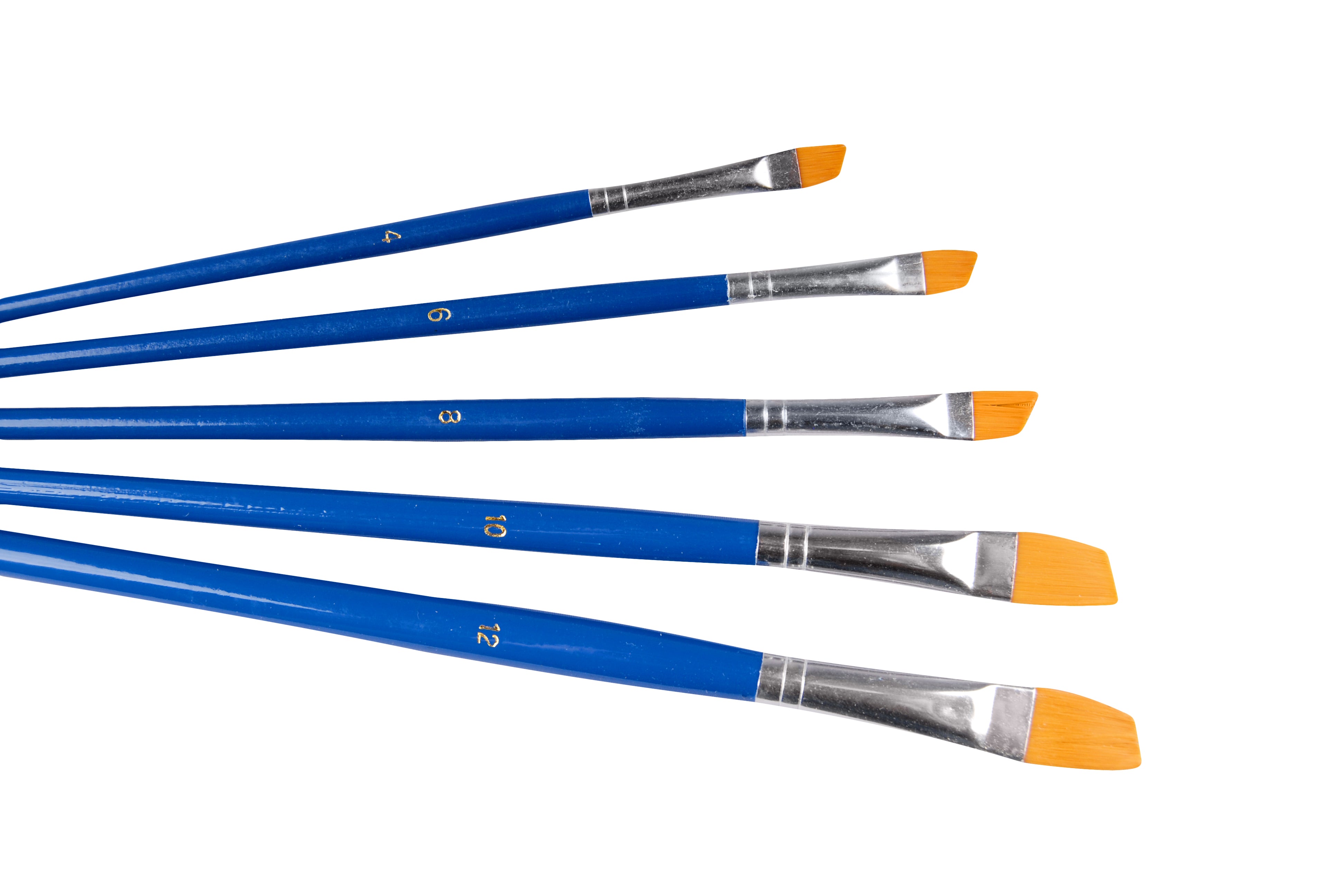 Synthetic Angle Brushes | EVE Art Supplies